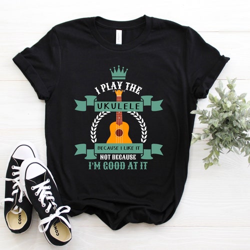 Ukulele Music Instrument Fan T-shirt Vintage Musician - Etsy