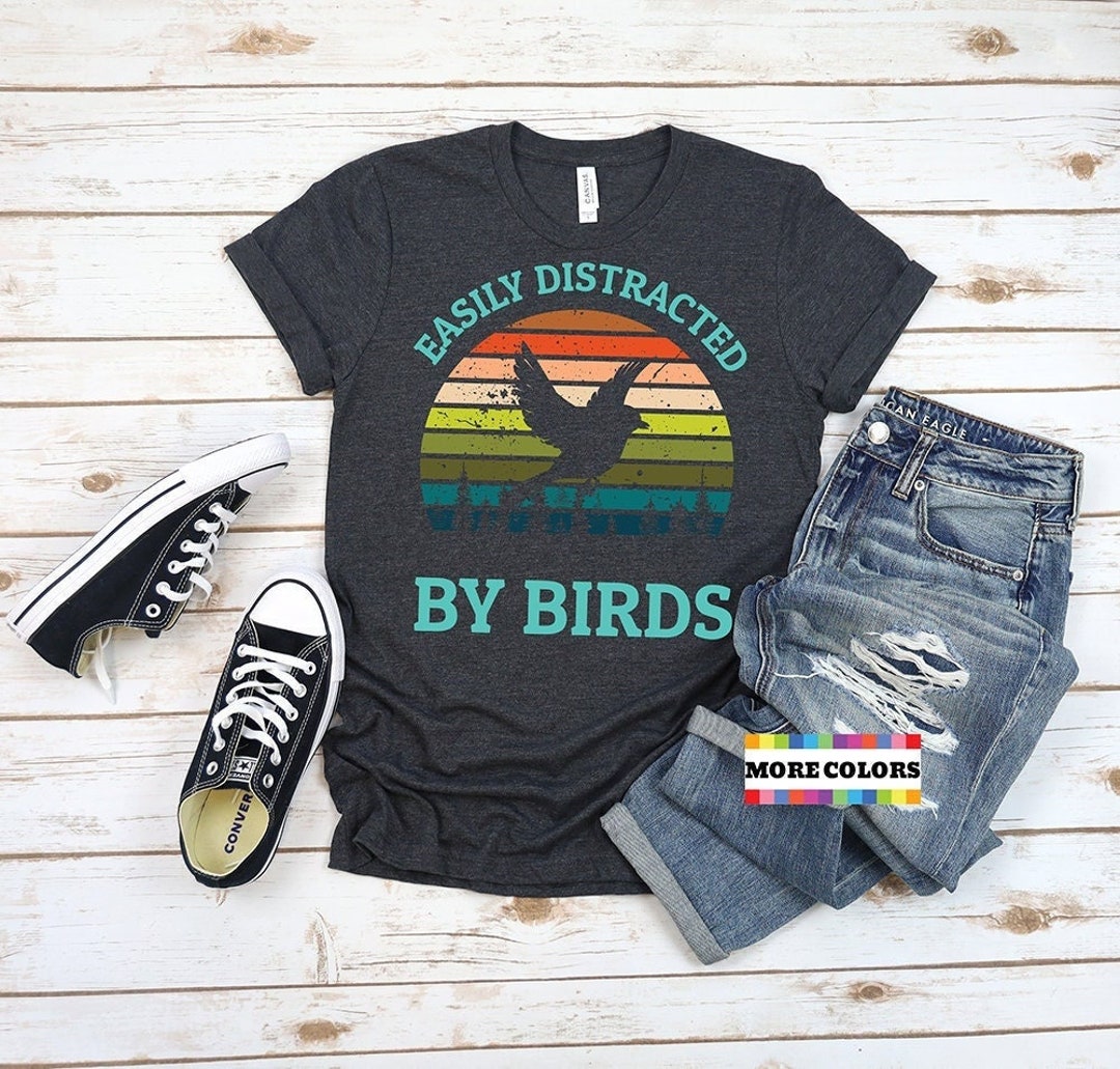 Birdwatching Bird Nerd Lover T-shirt, Birdwatchers Gift Tshirt, Birds ...