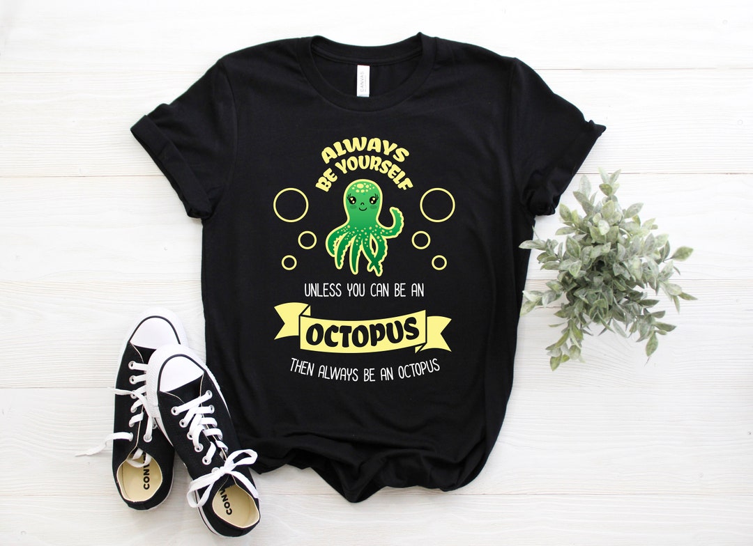 Cute Octopus Lover Shirt, Funny Sea Creature Tank Top, Kraken Tentacles ...