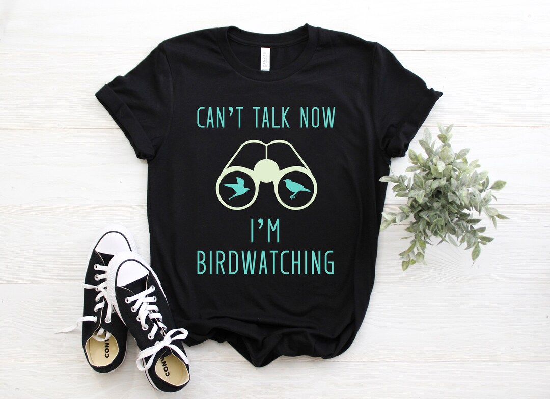 Birdwatching Bird Nerd Lover T-shirt, Birdwatchers Gift Tshirt, Birds ...