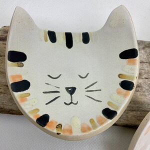 Cat Face Shaped, Handmade, Really Useful Mini Dish, Trinket Tray, Ring ...