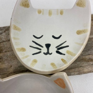 Cat Face Shaped, Handmade, Really Useful Mini Dish, Trinket Tray, Ring ...