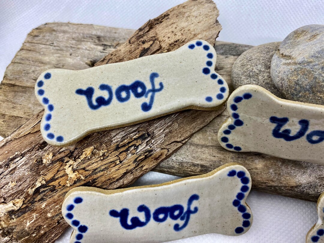 Dog Bone Ceramic Fridge Magnet - Etsy