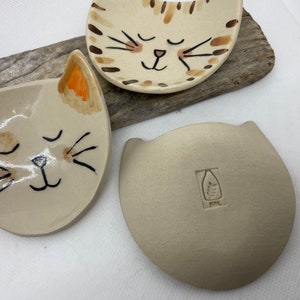 Cat Face Shaped, Handmade, Really Useful Mini Dish, Trinket Tray, Ring ...