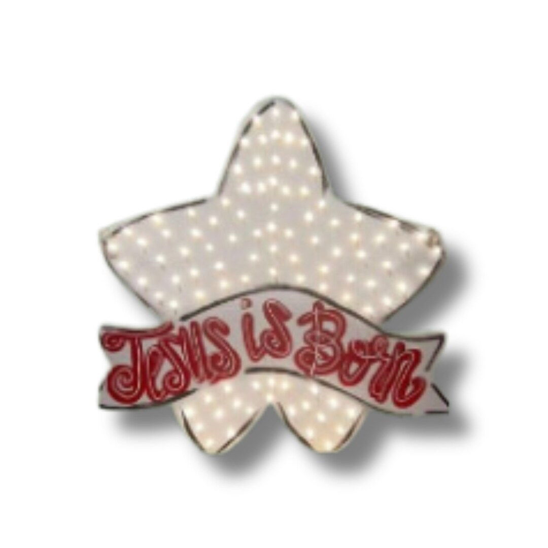 Christmas Tree Topper, Lighted Christmas Tree Star, Laser Cut Tree ...