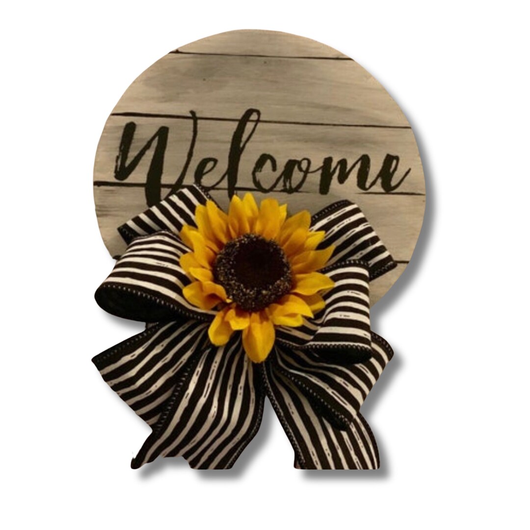 Farmhouse Welcome Sign, Farmhouse Door Hanger, Front Door Welcome Sign ...