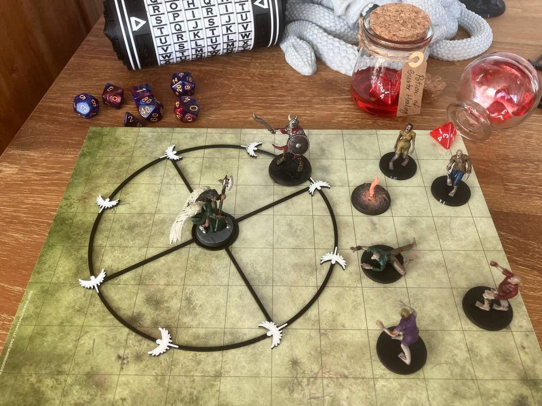 Spirit Guardians Spell Effect | 15ft D&D Area Tracker | 3D Printed With ...