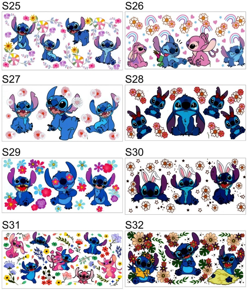 S UV DTF Designs, Full Color Transfers, Waterproof, Ready to Ship - Etsy