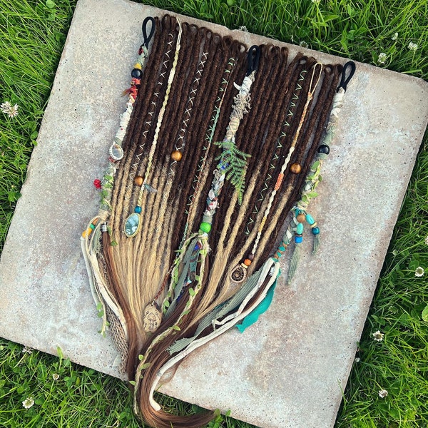 Human Hair Dreadlock Extensions - Etsy