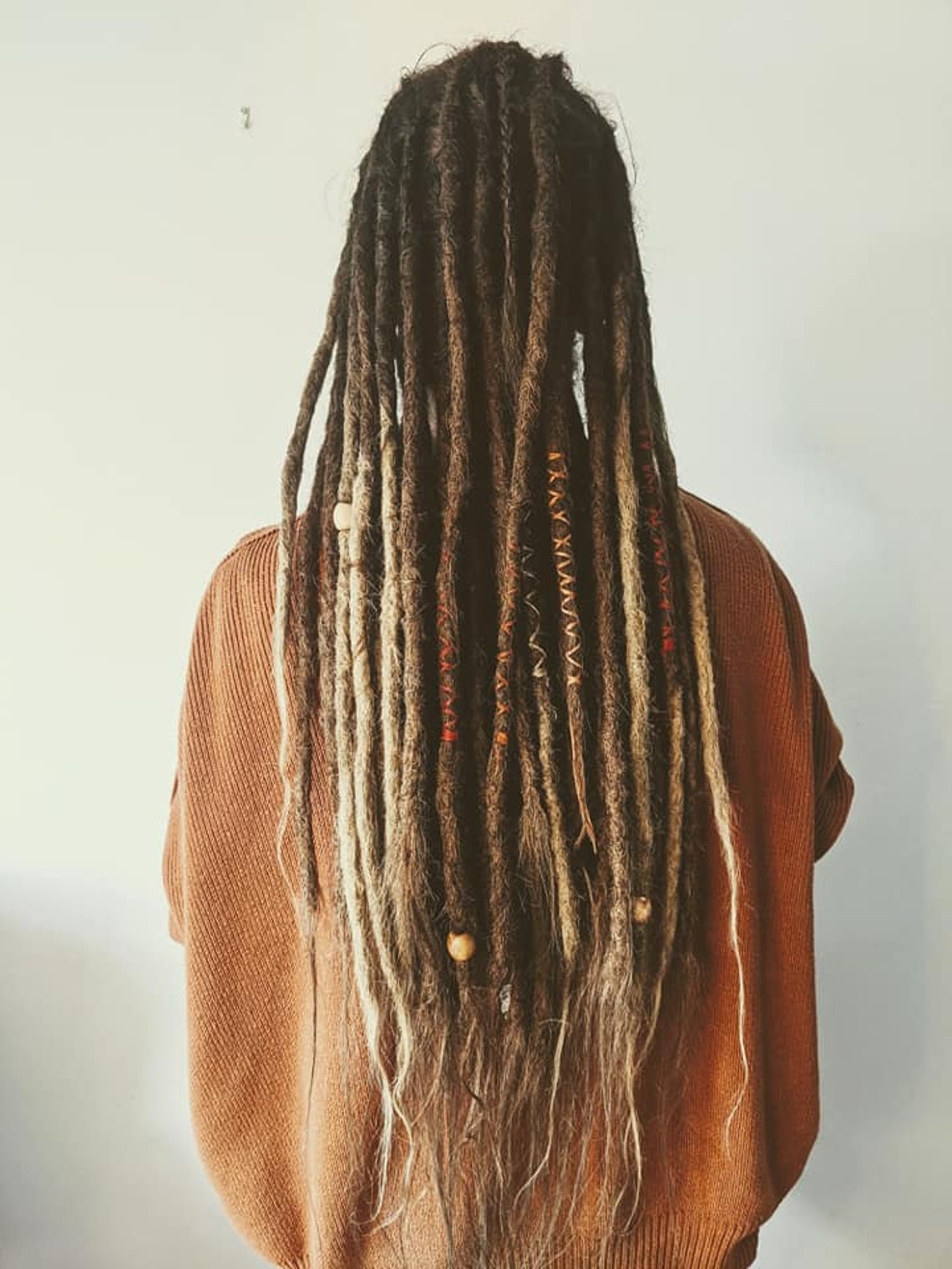 Human Hair Dreadlock Extensions Decorations | Etsy
