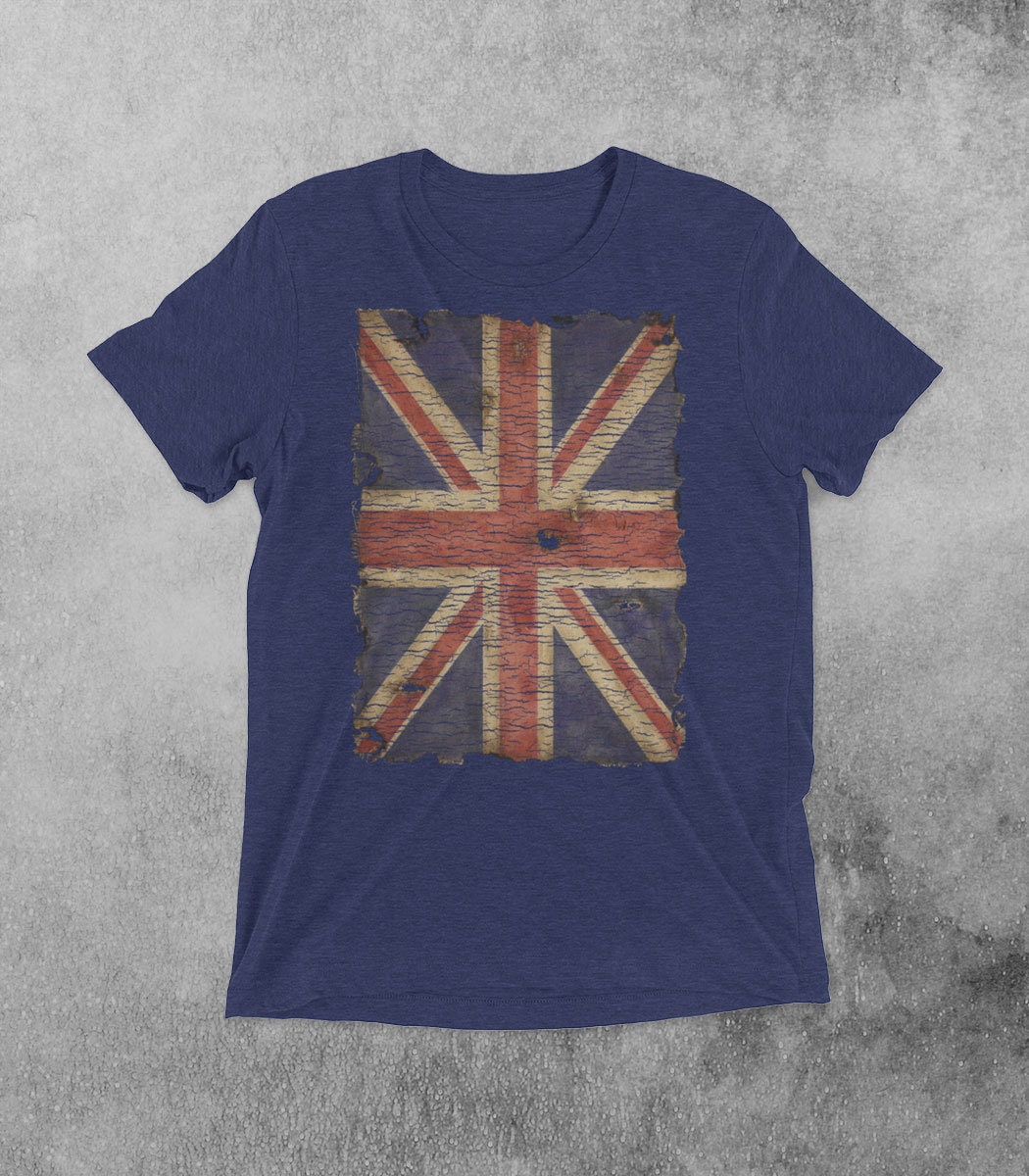 British T-shirt - Union Jack T Shirt - Patriotic Shirts - Cool Vintage ...