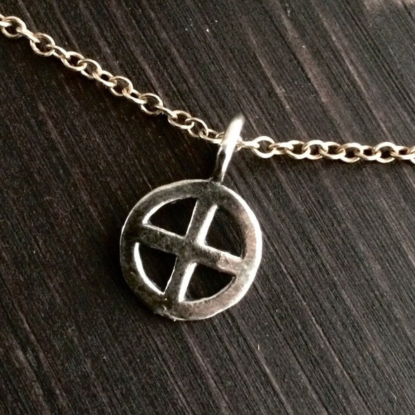 Solar Cross Pendant - Etsy
