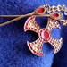 Handmade Anglo Saxon Trumpington Cross Pendant or Brooch in - Etsy UK
