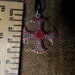 Handmade Anglo Saxon Trumpington Cross Pendant or Brooch in Bronze or ...