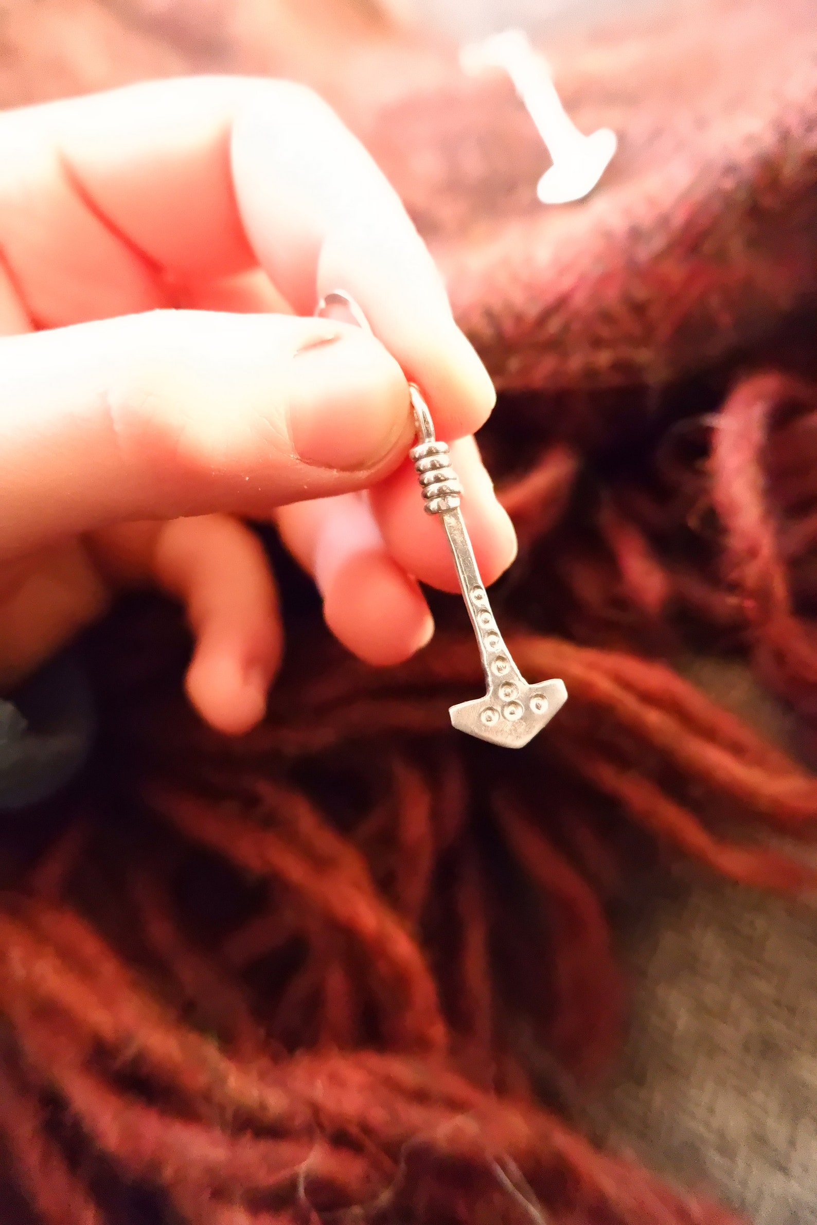 Anglo Saxon Thunor Hammer / Thor's Hammer/ Mjolnir Earrings - Available ...