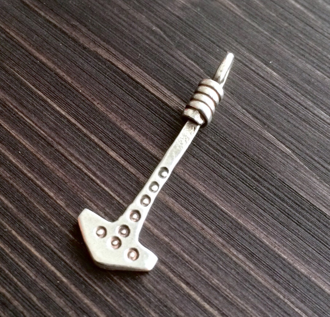 Anglo Saxon Thunor Hammer / Thors Hammer/ Mjolnir in Bronze or Silver ...