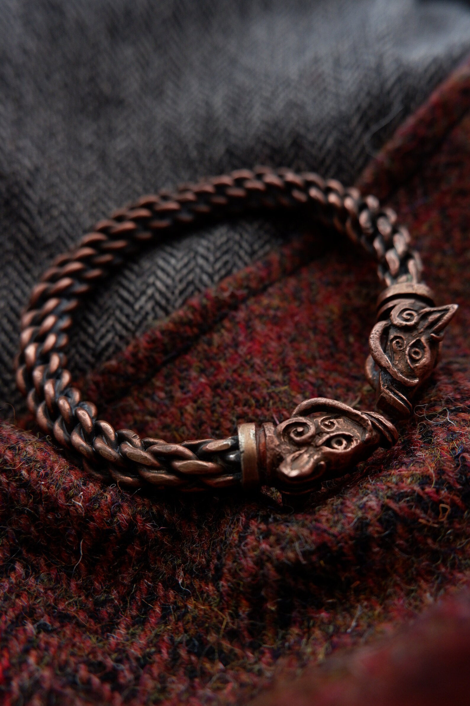 Pictish Boar Arm Ring/torc in Sterling Silver Brass or Bronze | Etsy UK