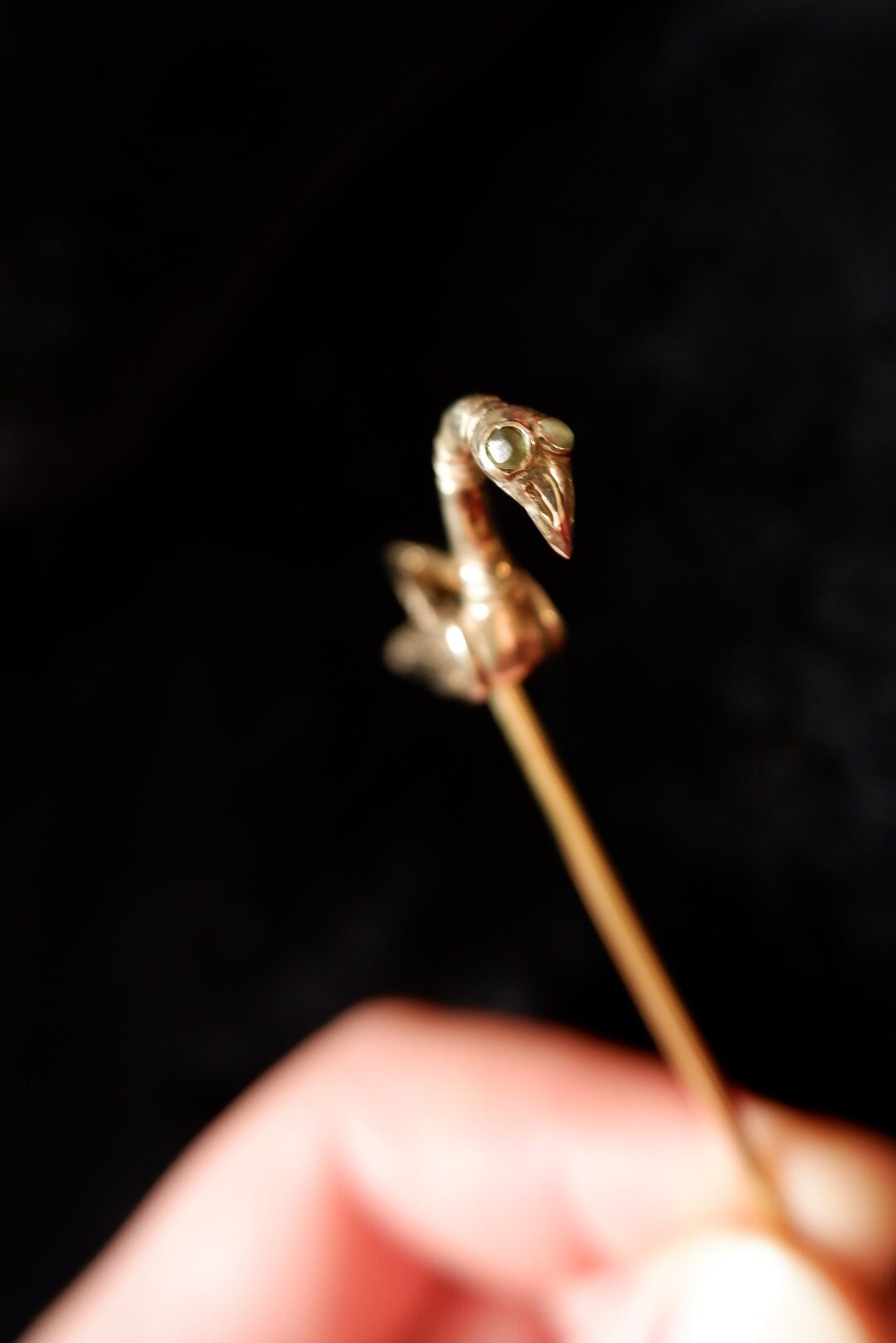 Bird Pin Based on a Find From the Galloway Hoard - Sterling Silver or ...