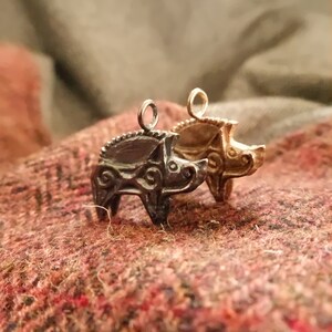 Anglo Saxon or Pictish Boar Pendant - Etsy