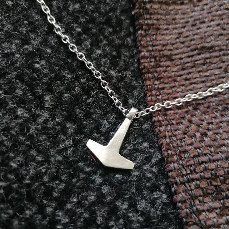 Thor Hammer 925 Necklace - Etsy UK