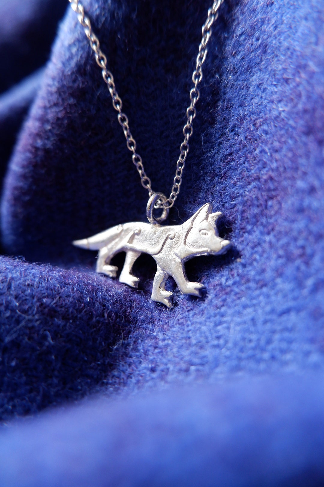 Pictish Fox Pendant From the Shandwick Stone in Sterling Silver - Etsy