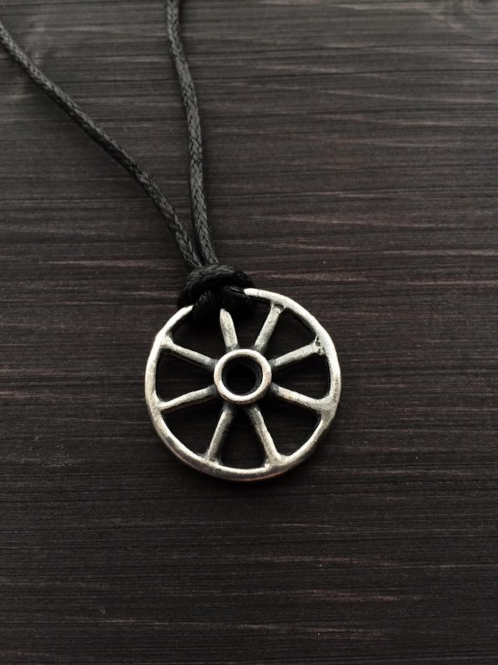 Wheel of Taranis Pendant in Sterling Silver or Bronze - Etsy