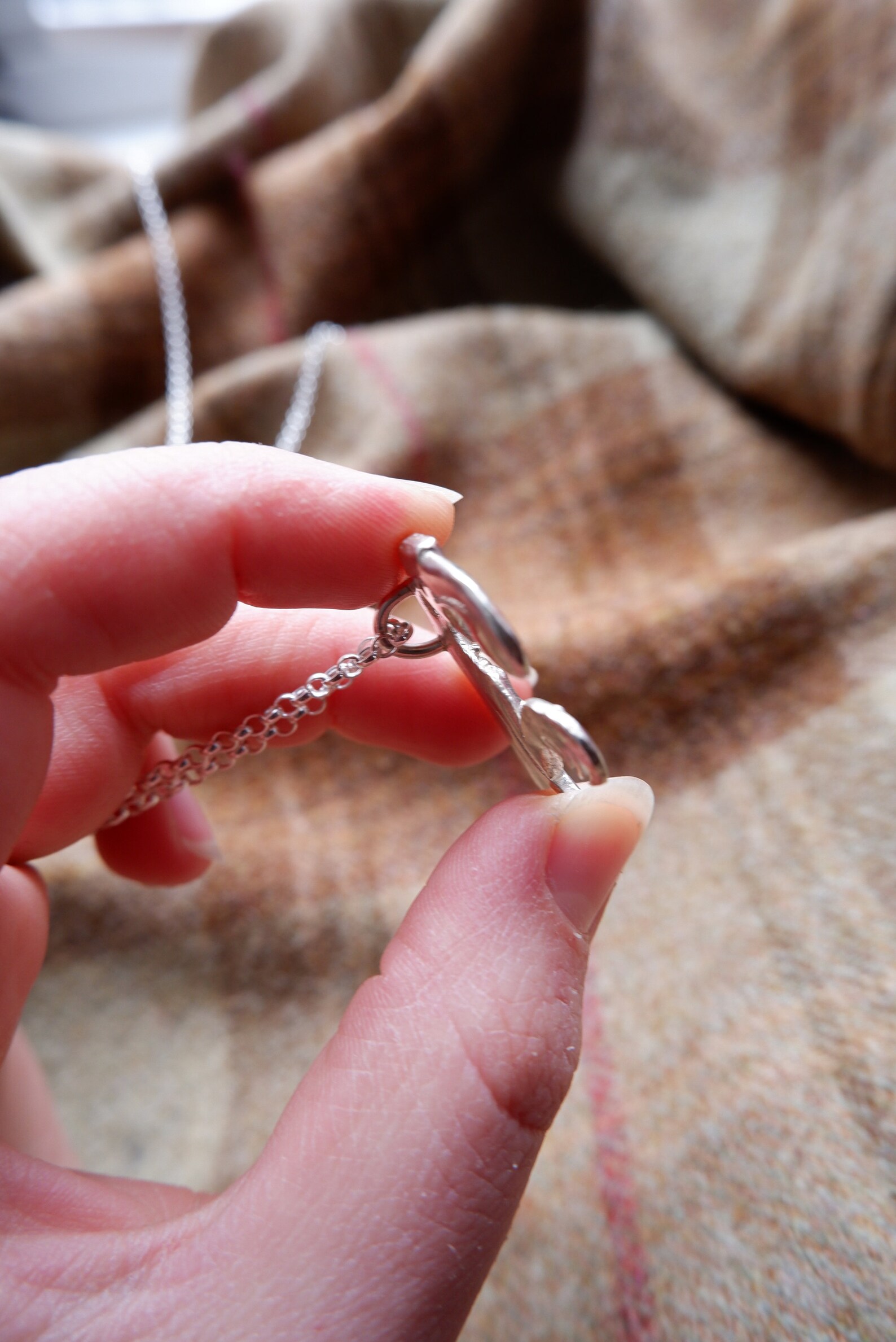 Anglo Saxon Raven Pendant Based on the Sutton Hoo Shield Mount - Silver ...