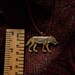 Ardross Pictish Wolf Pendant in Sterling Silver. - Etsy UK