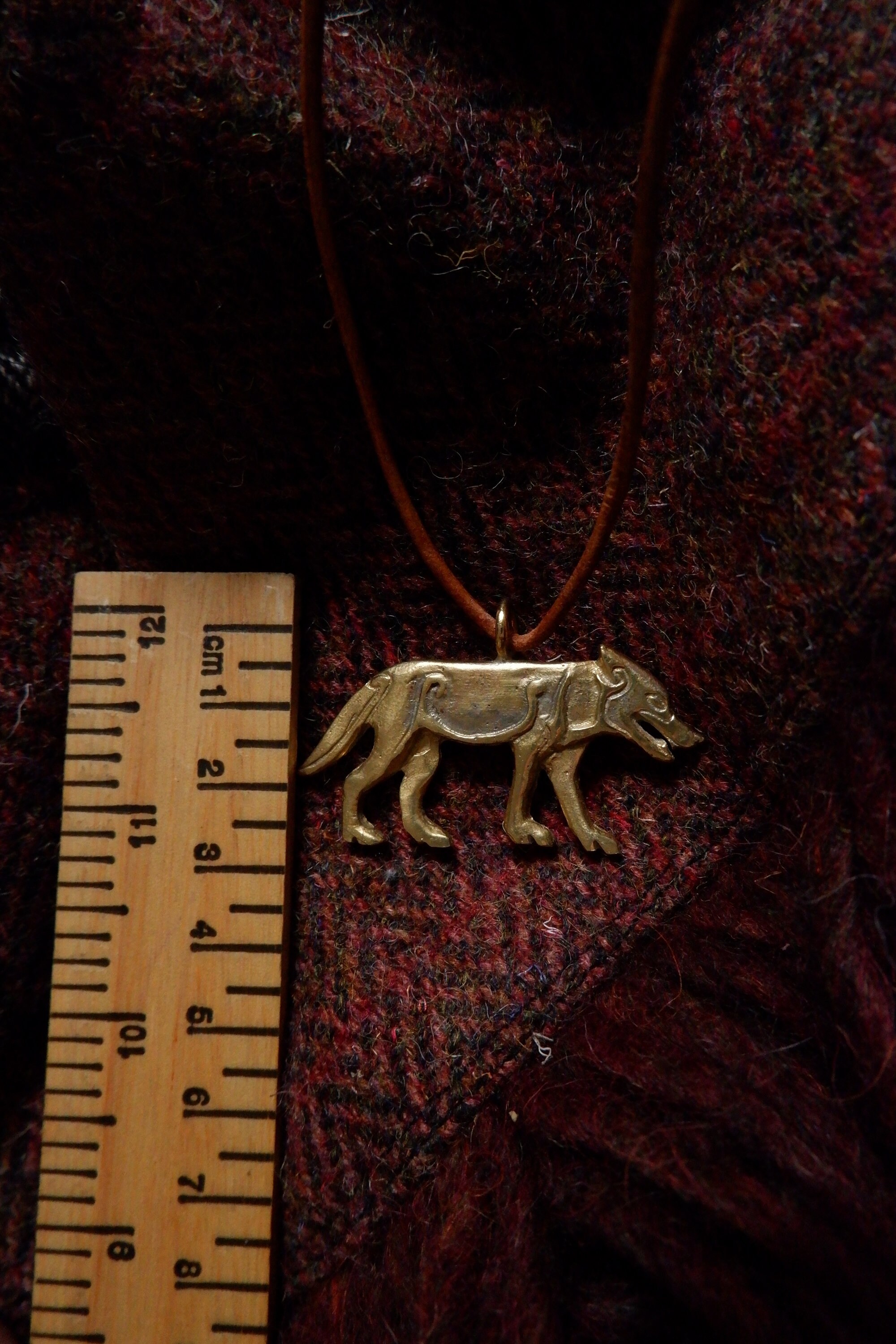 Ardross Pictish Wolf Pendant in Sterling Silver. - Etsy