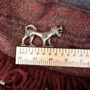 Pictish Dog Figurine in Bronze Based on a Possible Helmet Crest From ...