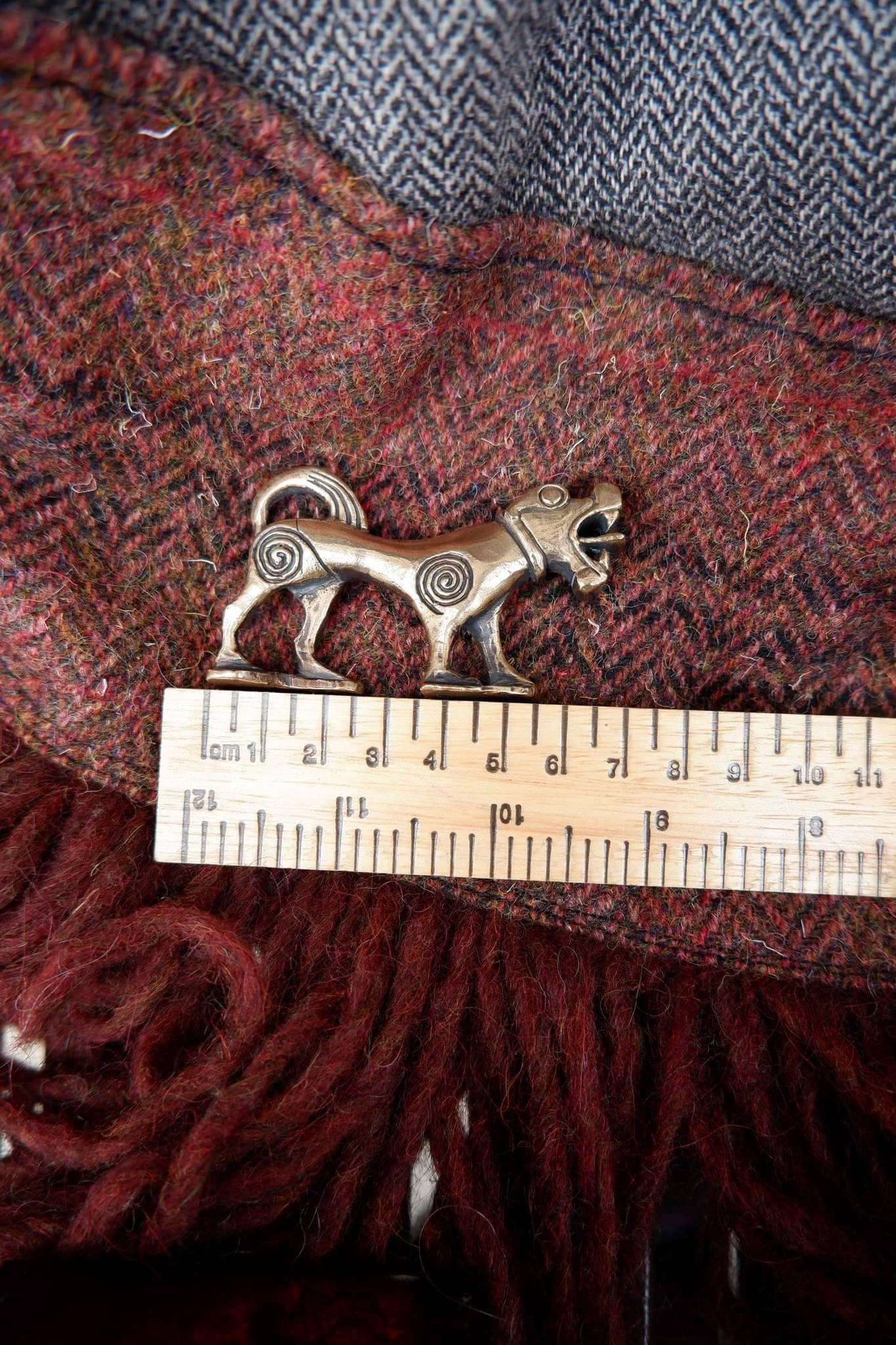 Pictish Dog Figurine in Bronze - Based on a Possible Helmet Crest From ...