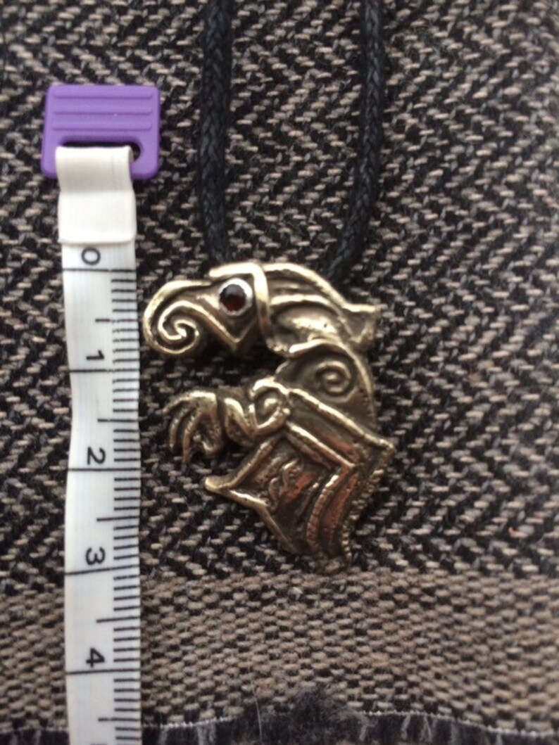 Anglo Saxon Raven Pendant Based on the Sutton Hoo Shield Mount | Etsy UK