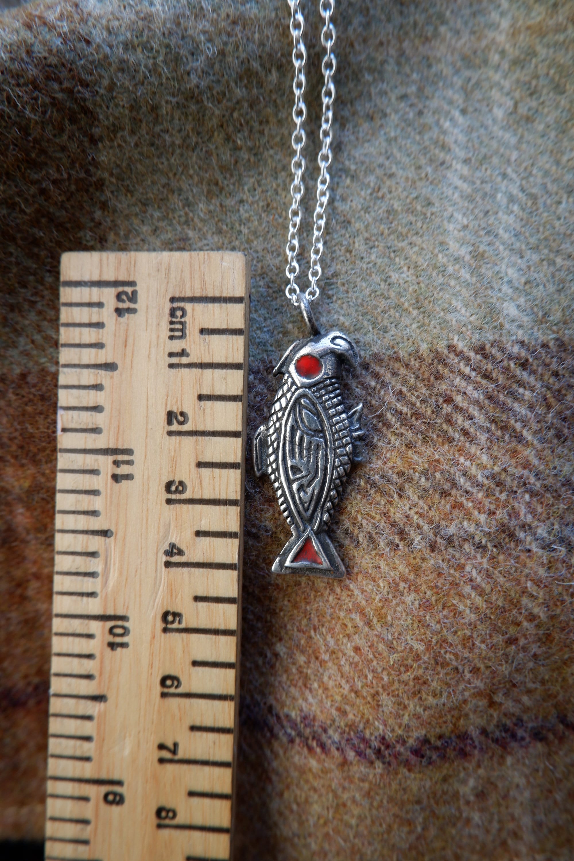 Anglo Saxon Bird Pendant Based on Find From Kent. Glass Enamel | Etsy