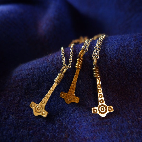 Gold Anglo Saxon Necklace - Etsy