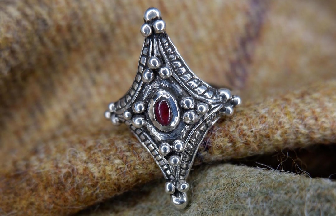 Burghead Pictish Ring in Bronze or Sterling Silver - Handmade in ...