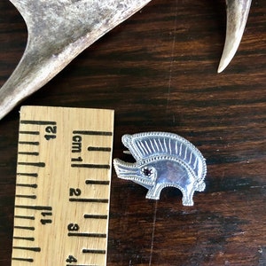 Anglo Saxon Boar Brooch in Silver or Bronze With Garnet - Etsy
