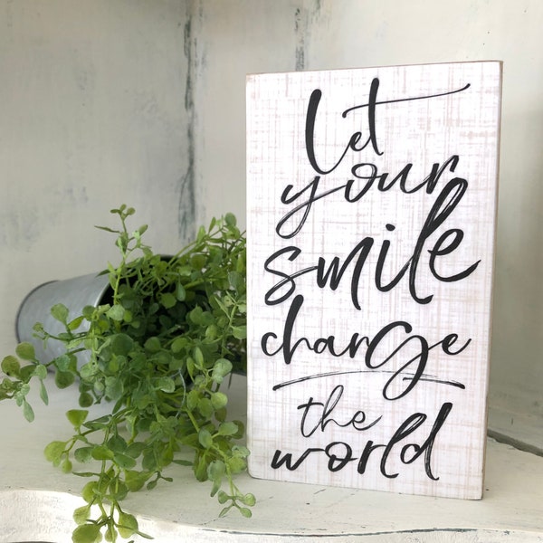 Let Your Smile - Etsy