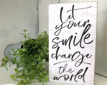 Let Your Smile - Etsy