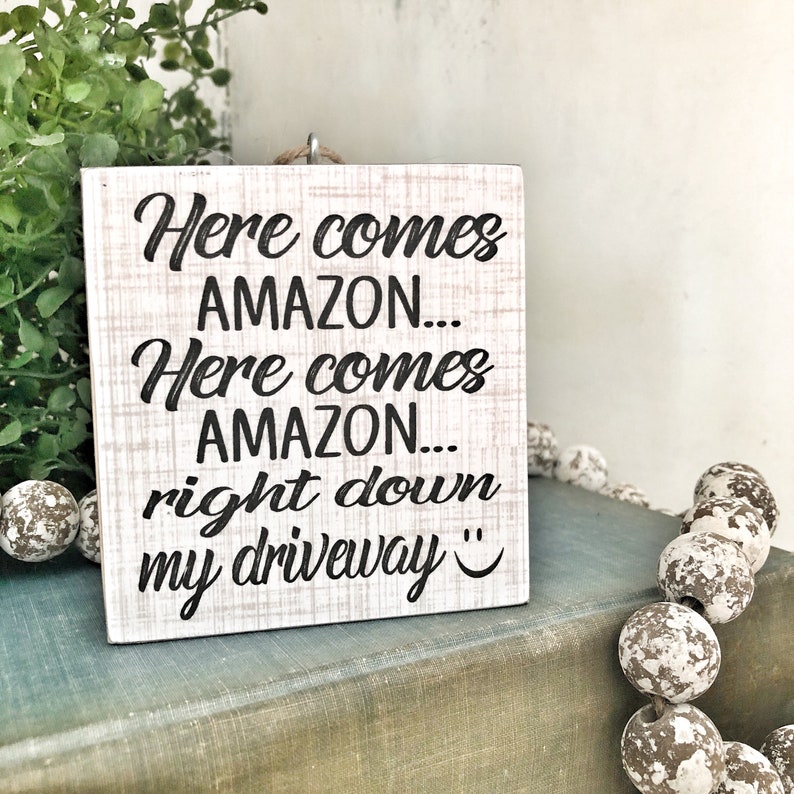 Here Comes Amazon…here Comes Amazon…right Down My Driveway :) - Etsy