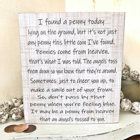 I Found a Penny Today - Etsy