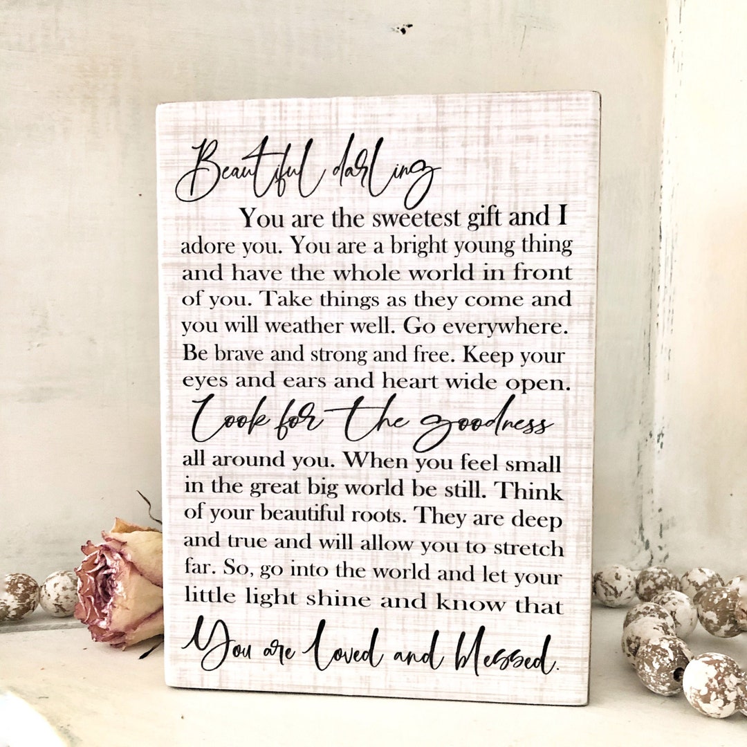 Beautiful Darling - Etsy