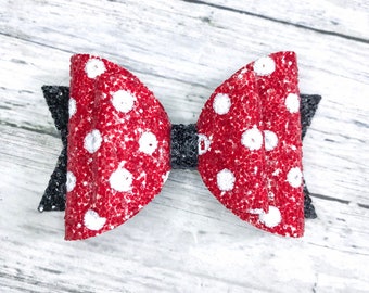 Minnie mouse bow | Etsy