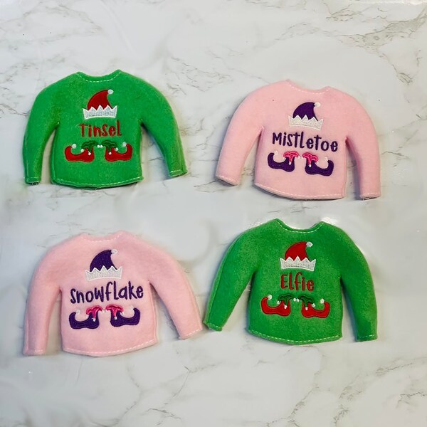 Elf on Shelf Sweater - Etsy