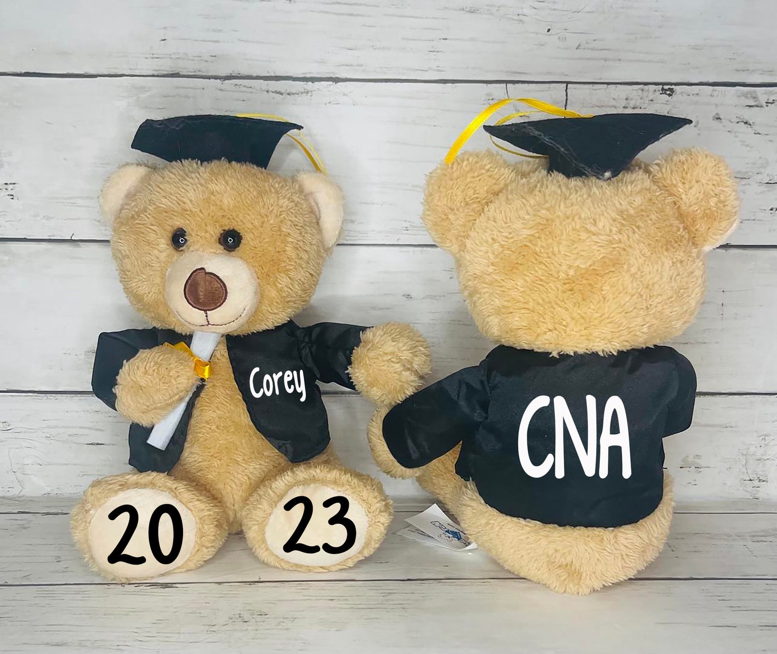 Personalized Graduation Bears-7.5inches- Graduation Gift- Preschool ...
