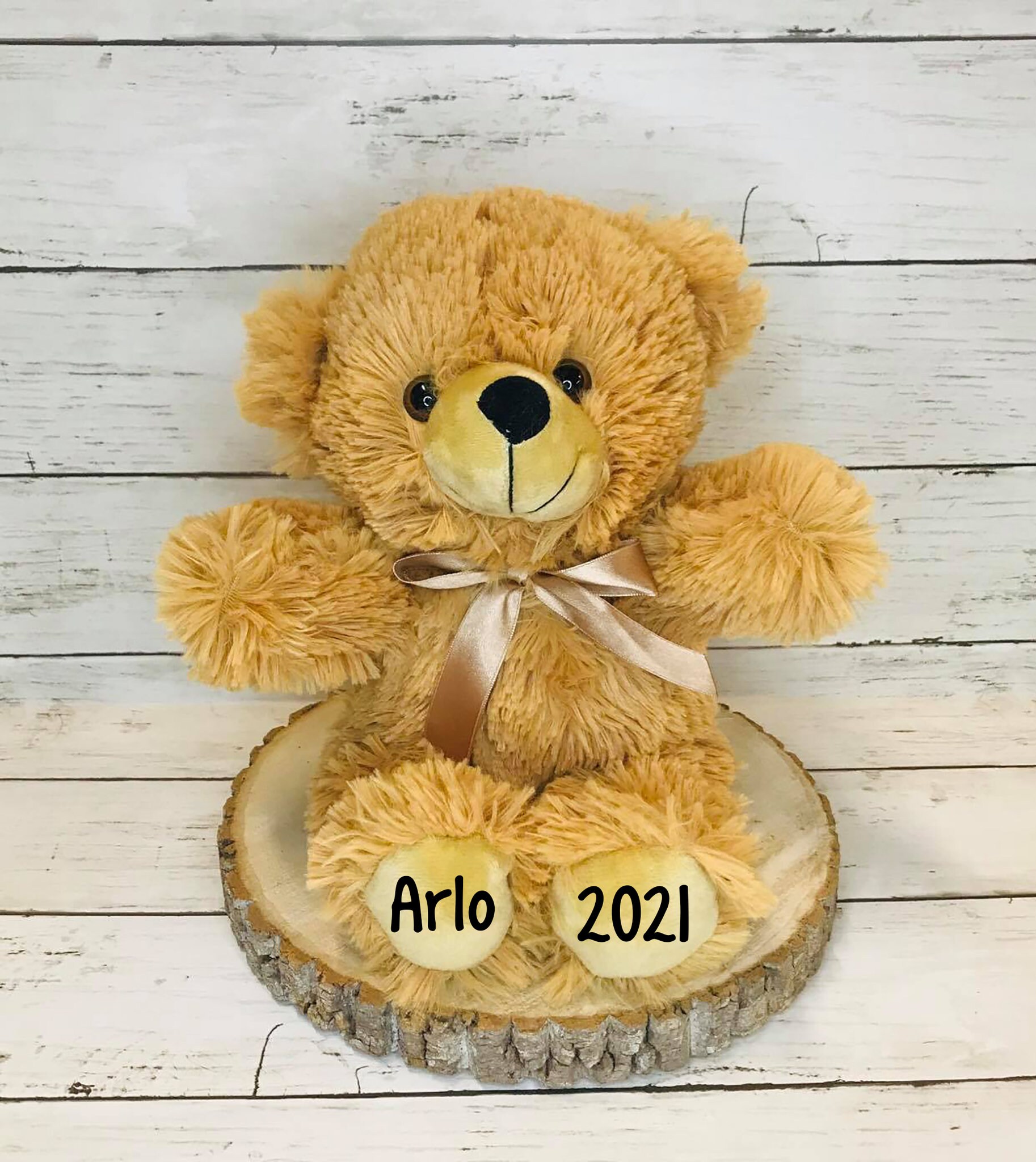 Personalized Teddy Bears-stuffed Bear-my First Teddy - Etsy
