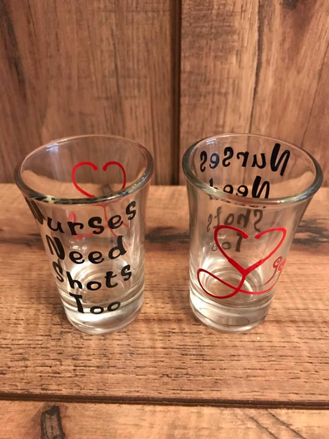 Nurses Need Shots Too Shot Glass-gift for Nurse-gift for Nurse Daughter ...