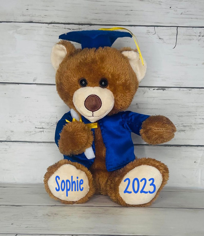 Personalized Graduation Bears-7.5inches- Graduation Gift- Preschool ...