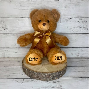 Personalized Teddy Bears-stuffed Bear-my First Teddy - Etsy