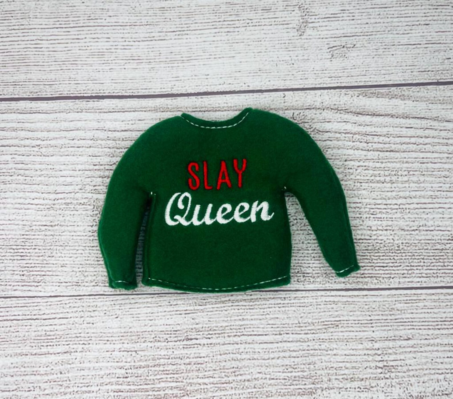 Slay Queen Elf Sweaters -sweaters for Elves-christmas Fun-elf Doll ...
