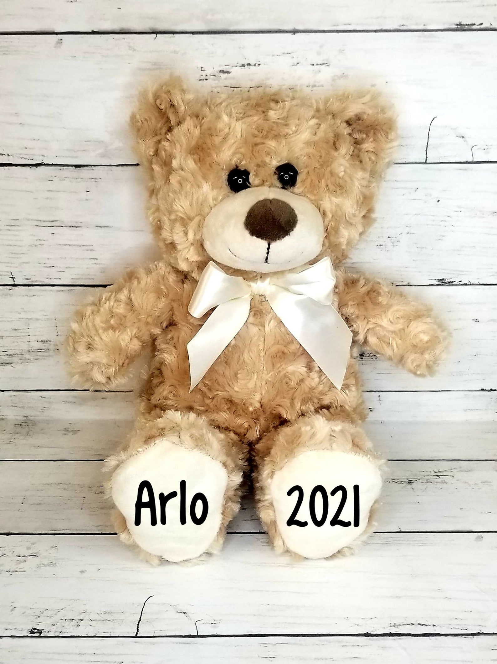 Personalized Teddy Bears-stuffed Bear-my First Teddy - Etsy